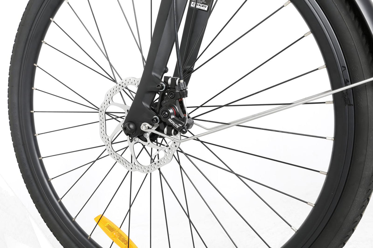 Unisex Step through Electric Hybrid Bike | Green Hybrid Bikes ...